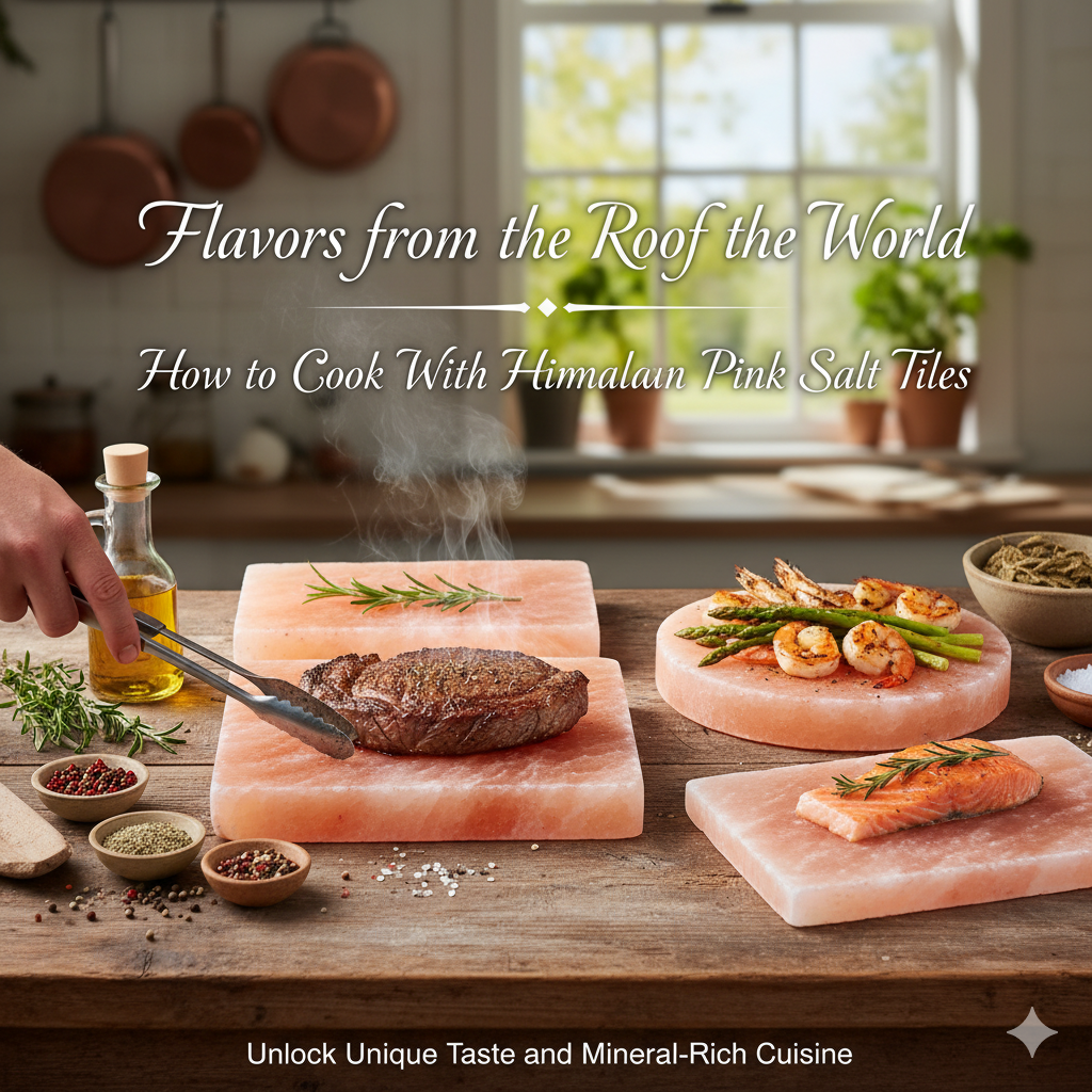 How to Cook With Himalayan Pink Salt Tiles