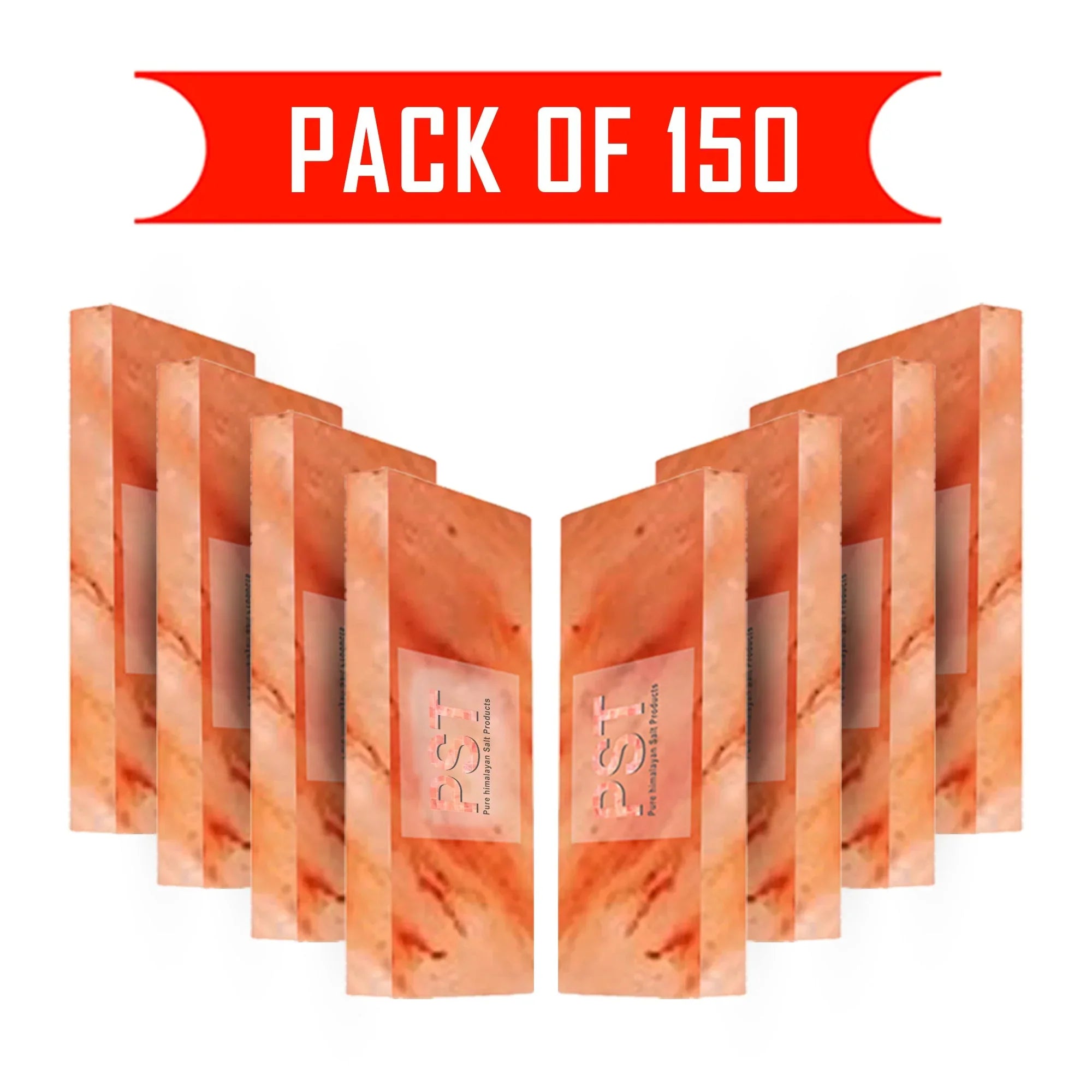 Pink Salt Tiles pack of 150 Size 8x4x1